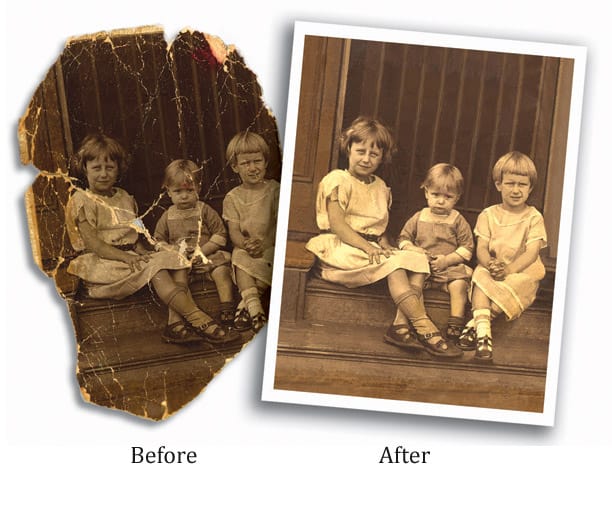 Photo Restoration - Organizing Photos