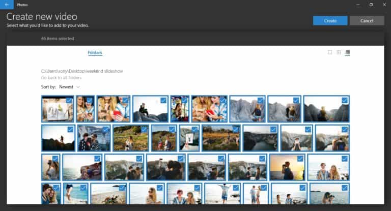 How to Create a Photo & Video Slideshow with Microsoft Photos ...