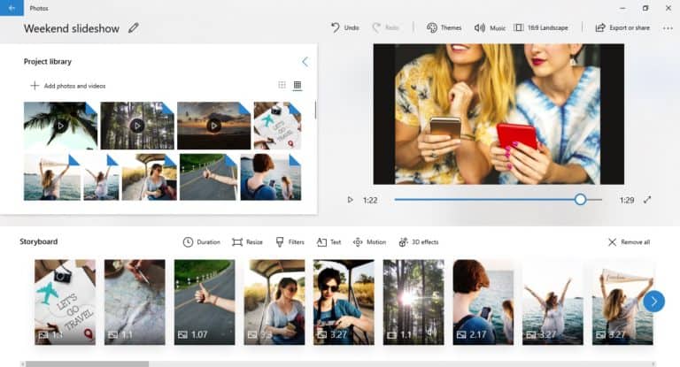 How to Create a Photo & Video Slideshow with Microsoft Photos ...
