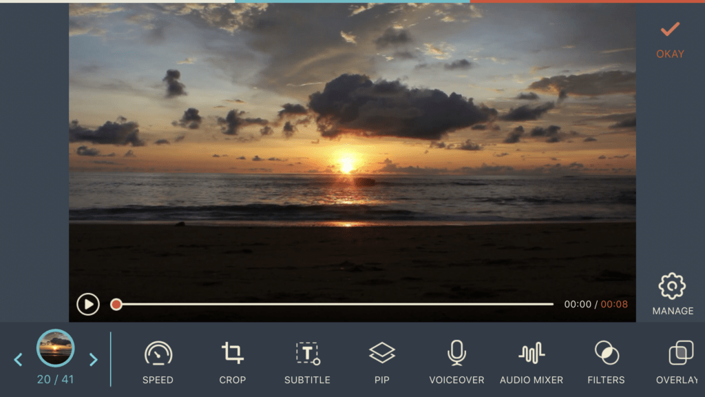 How to Create a Photo & Video Slideshow with FilmoraGo - Organizing Photos