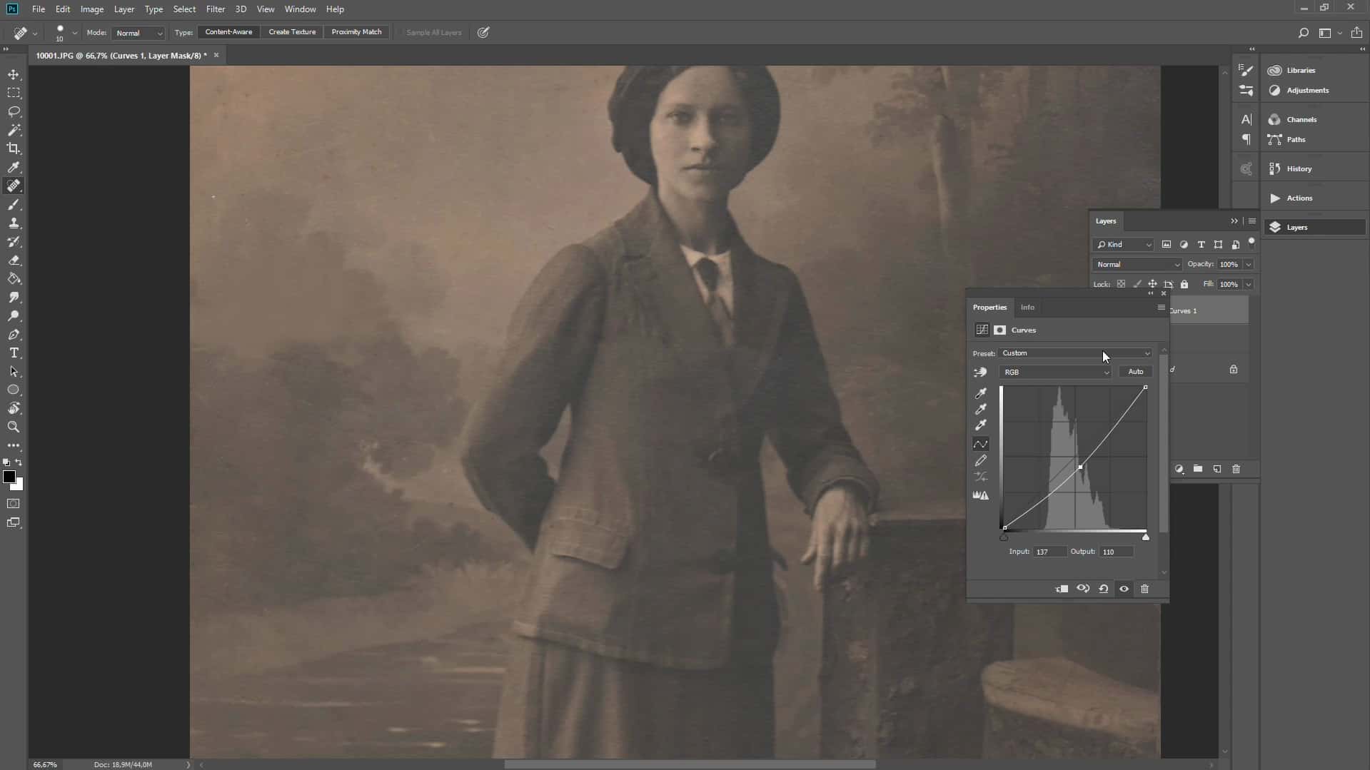 How to Quickly Restore An Old Photo in Photoshop | OrganizingPhotos.net ... How to Quickly Restore An Old Photo in Photoshop | OrganizingPhotos.net ...