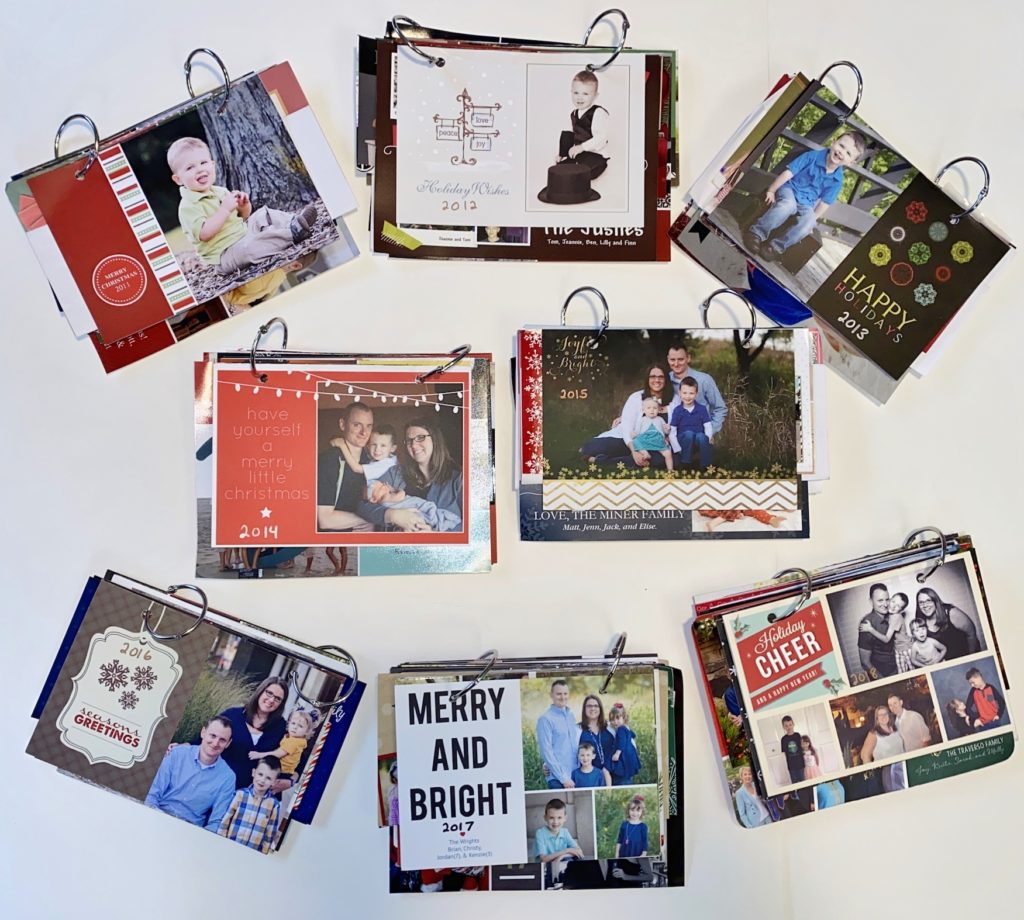 Want to Save Your Christmas Cards? Here's How to Create a Holiday Flip ...