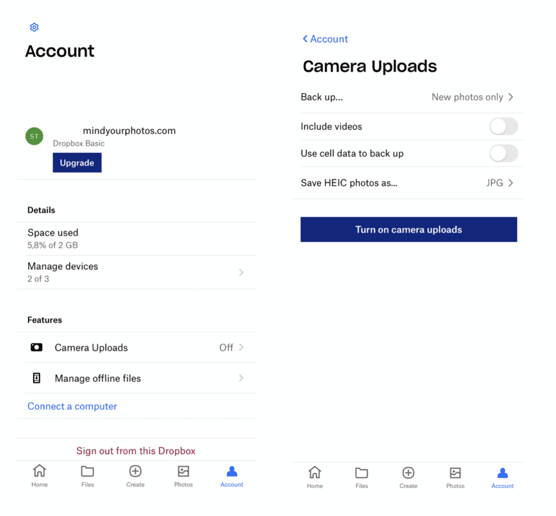 How to Use Dropbox for Your Photo Organizing Projects